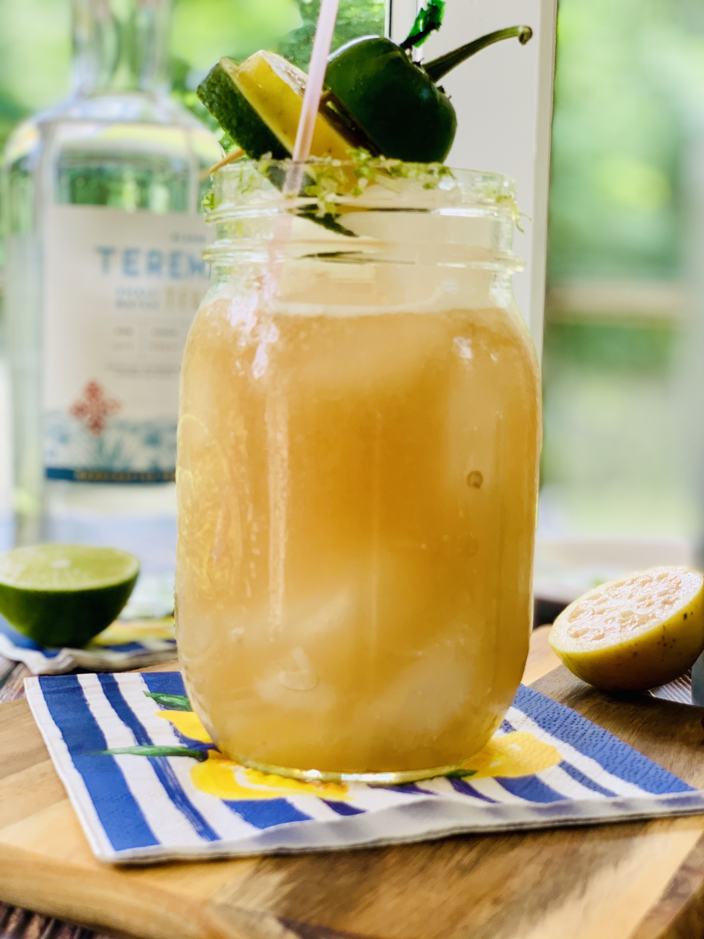 Guava Jalapeño Margarita - Drewlightful